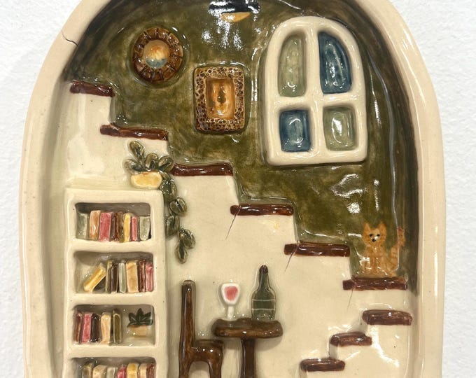 Green Library Full Size Wall Hanging DISCOUNTED - Etsy