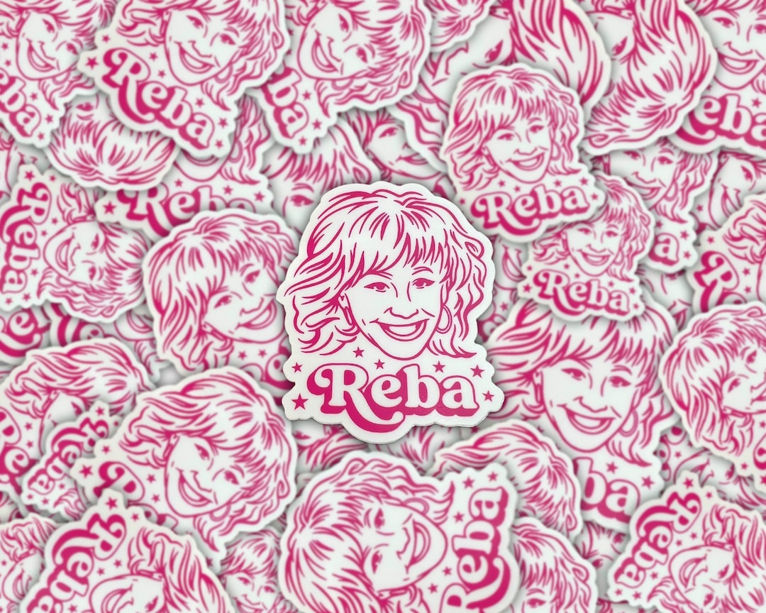 Reba Mcentire Sticker Laptop Water Bottle Decal - Etsy