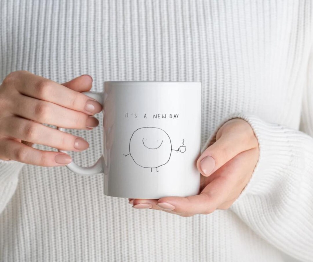 Cute Motivational Coffee Mug - Inspirational Quote Cup, Positive ...