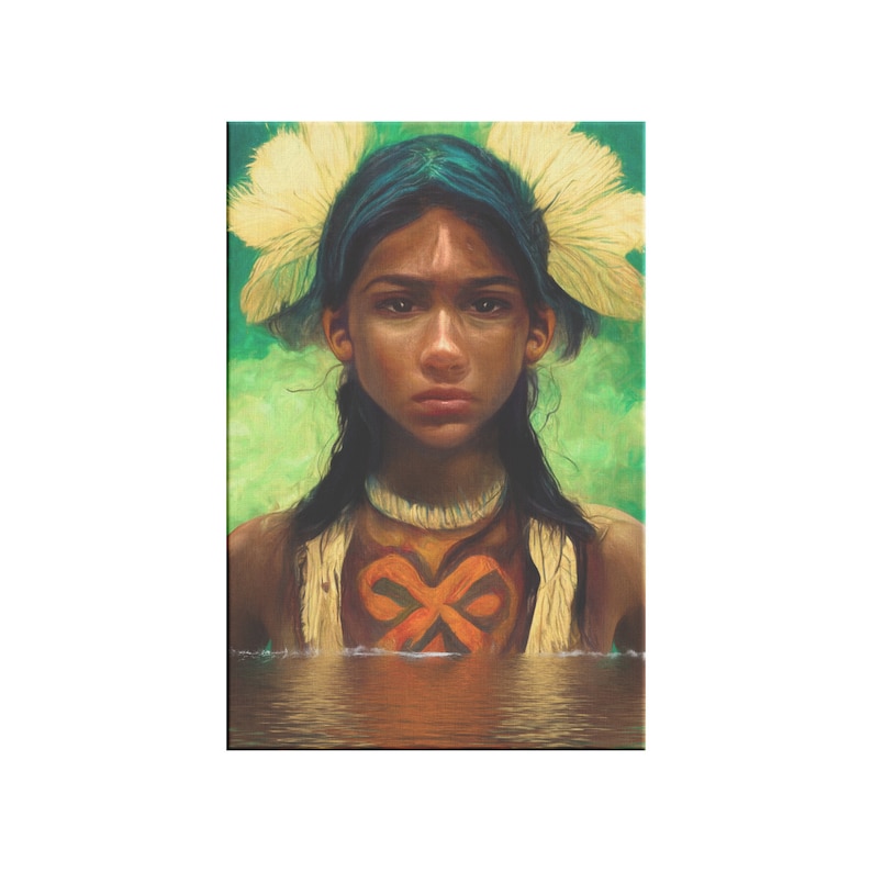 Anacaona Taina Taino Indian Gift Taino Painting - Etsy