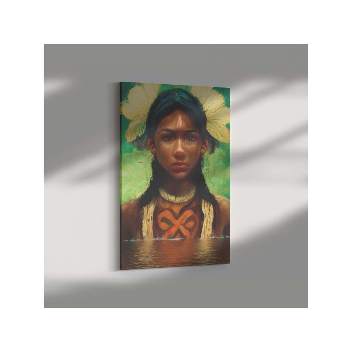Anacaona Taina Taino Indian Gift Taino Painting - Etsy
