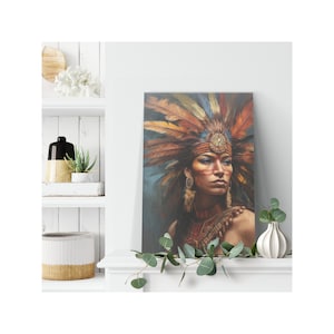 Guabancex Portrait : Taino Deity of Wind and Storm - Etsy