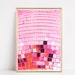 Pink Disco Ball | Disco Poster, Shiny Print, Digital Print, Groovy ...