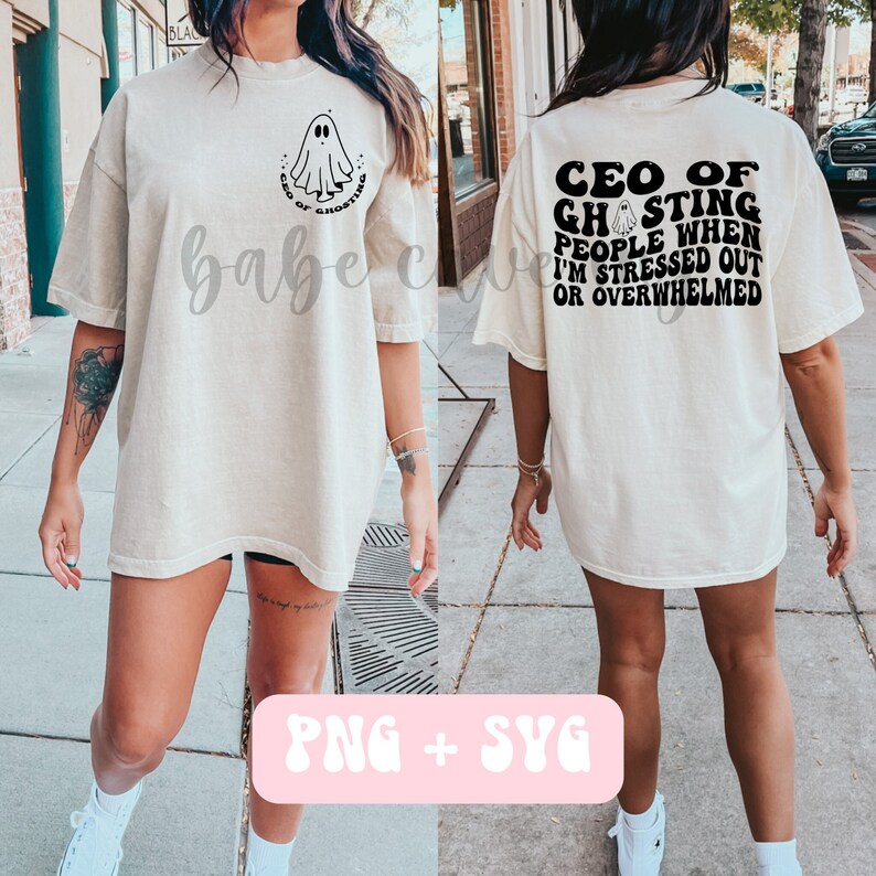 CEO of Ghosting | PNG, SVG, Trendy Svg, Wavy Letters, Trendy Png ...
