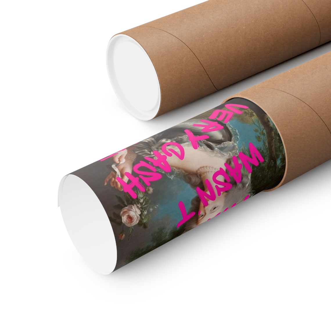 Not Very Cash Money of You Poster | Physical Print, Altered Art ...