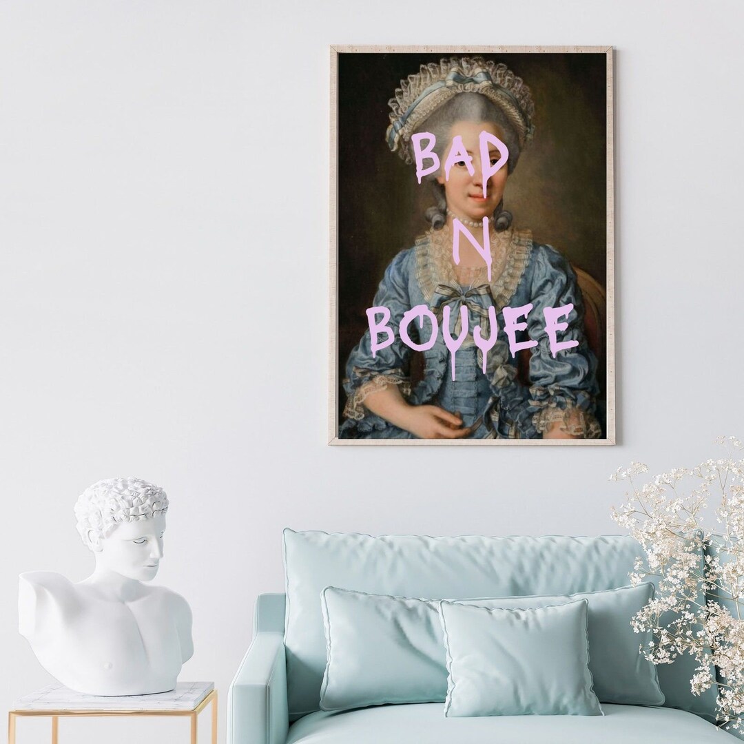 Bad N Boujee | Altered Art, Classical Art, Graffiti Art, 1900's Women ...