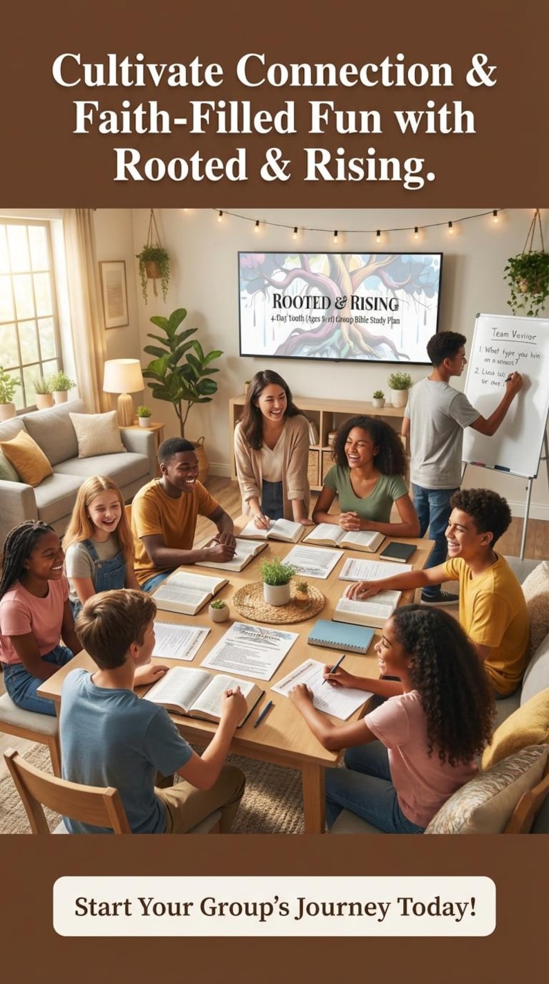 Bible Study for Kids Ages 8-15 | Rooted and Rising Faith Foundation | 4 ...