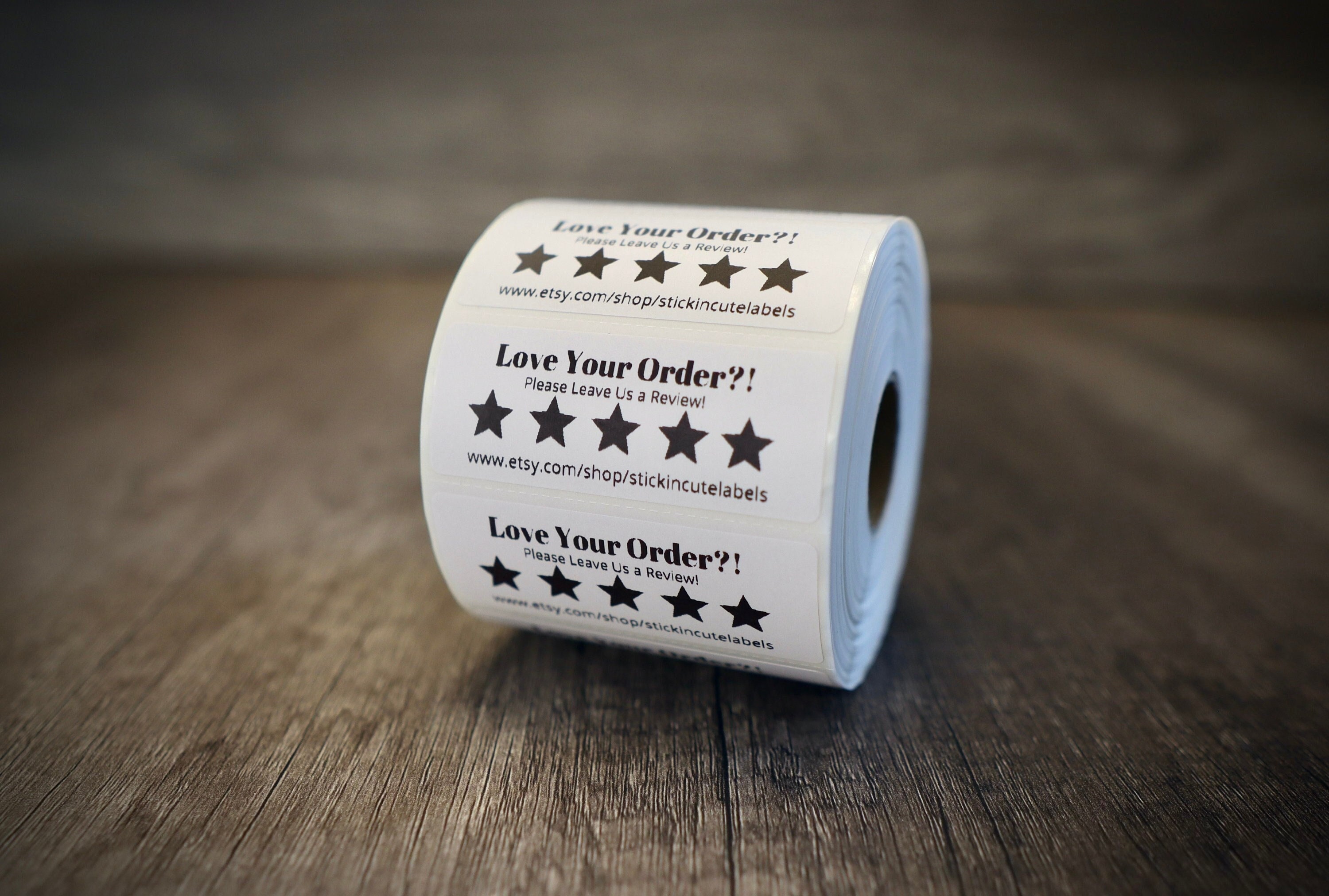 Review Reminder Sticker-customer Review Sticker-etsy Sticker-small Shop ...