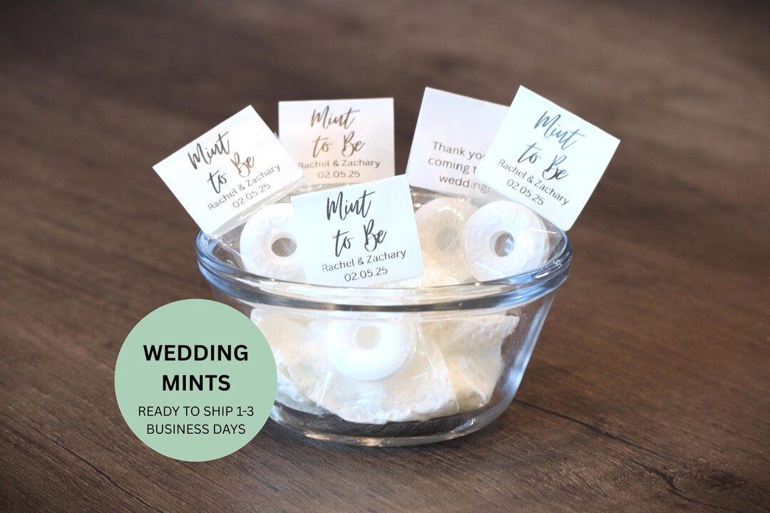Mint to Be-wedding Mints-personalized Wedding Favor Mints-mints for ...