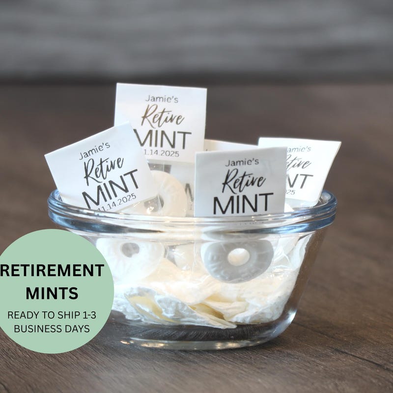 Retire Mints - Etsy