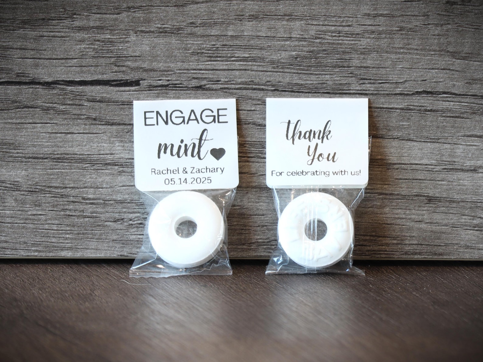 Engage Mint-engagement Mints-personalized-engagement Favor Mints-mints ...