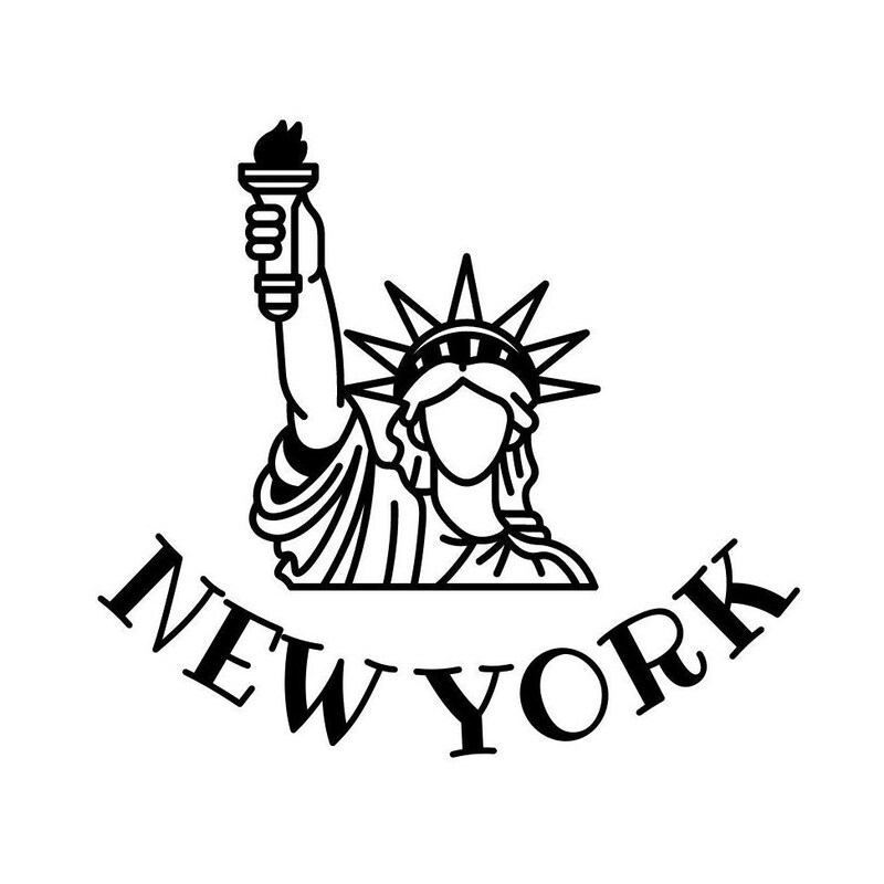 New York Wall Decal - Etsy