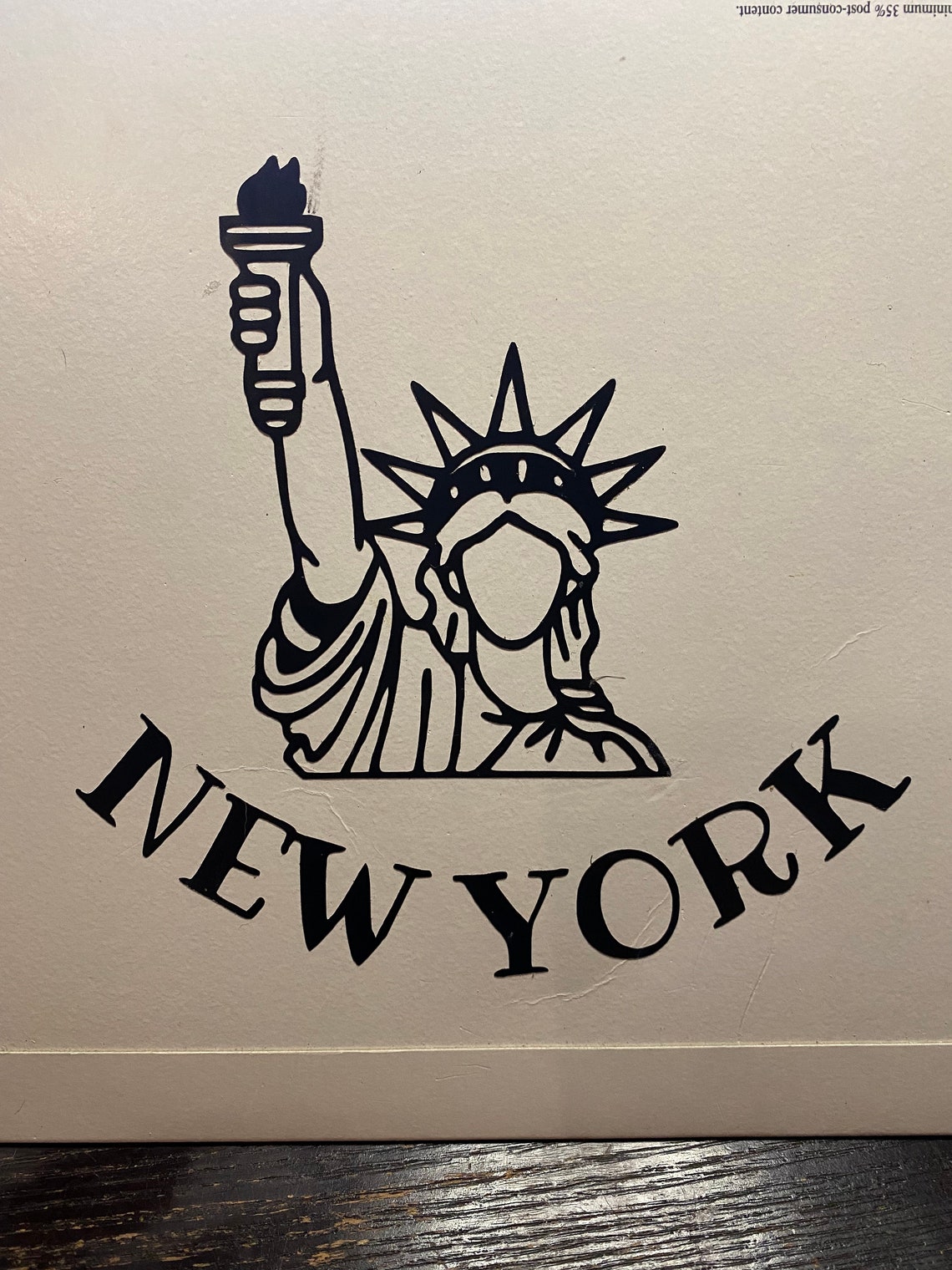 New York Vinyl Decal - Etsy