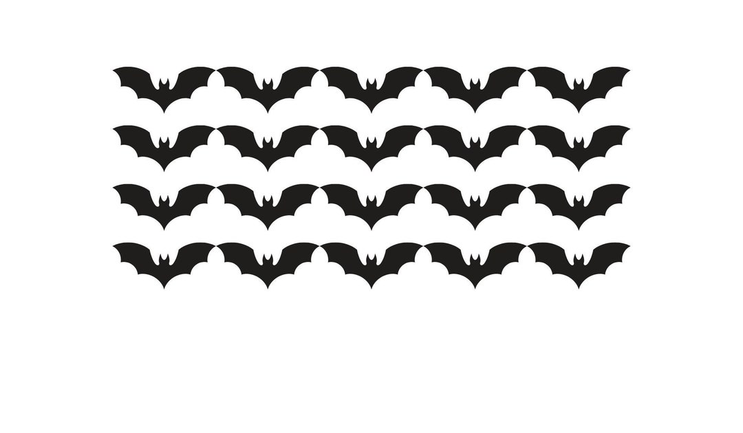 Mini Bats Vinyl Decal 20 Count Bat Decal Page - Etsy