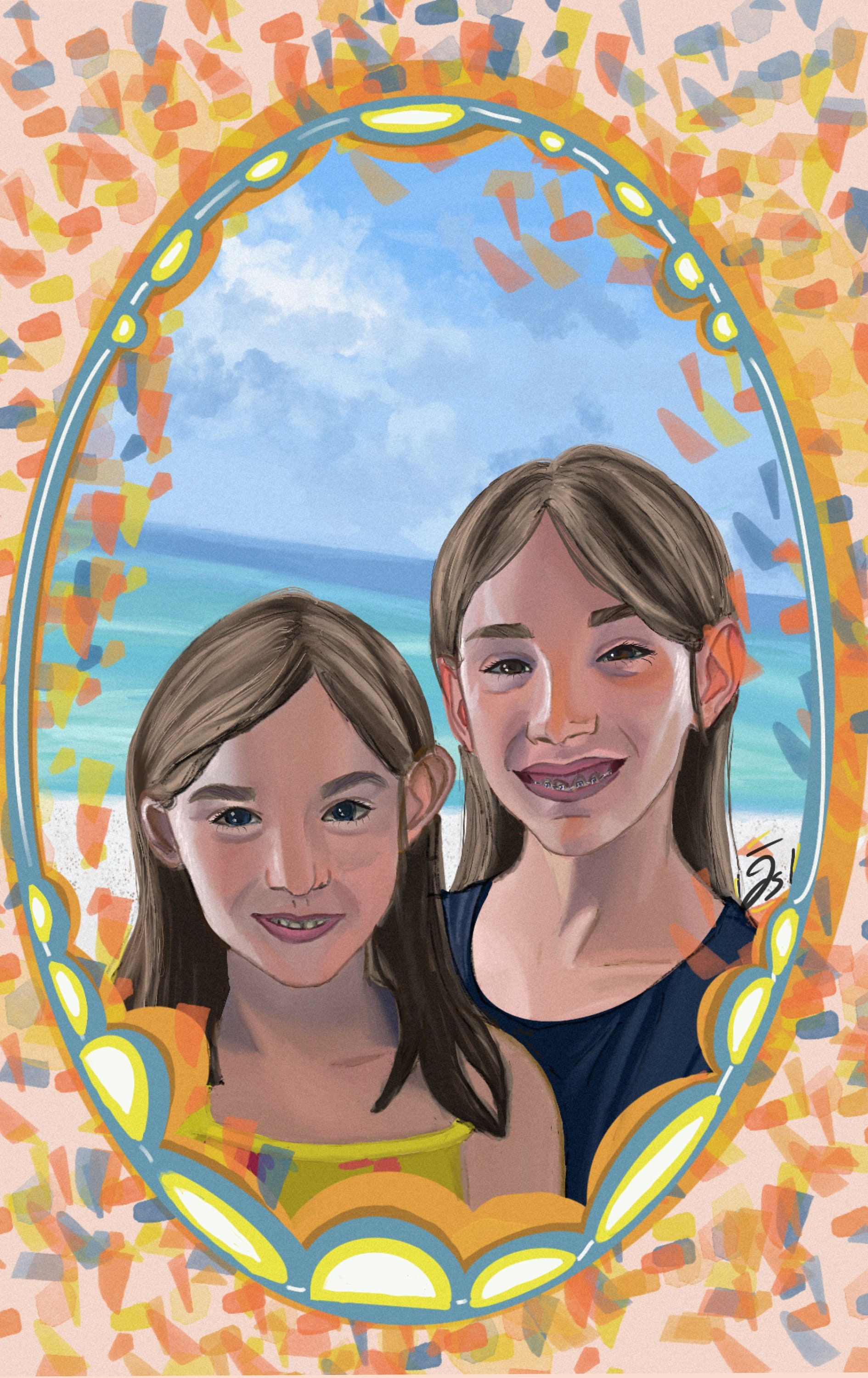 Bust Family Portrait - Etsy