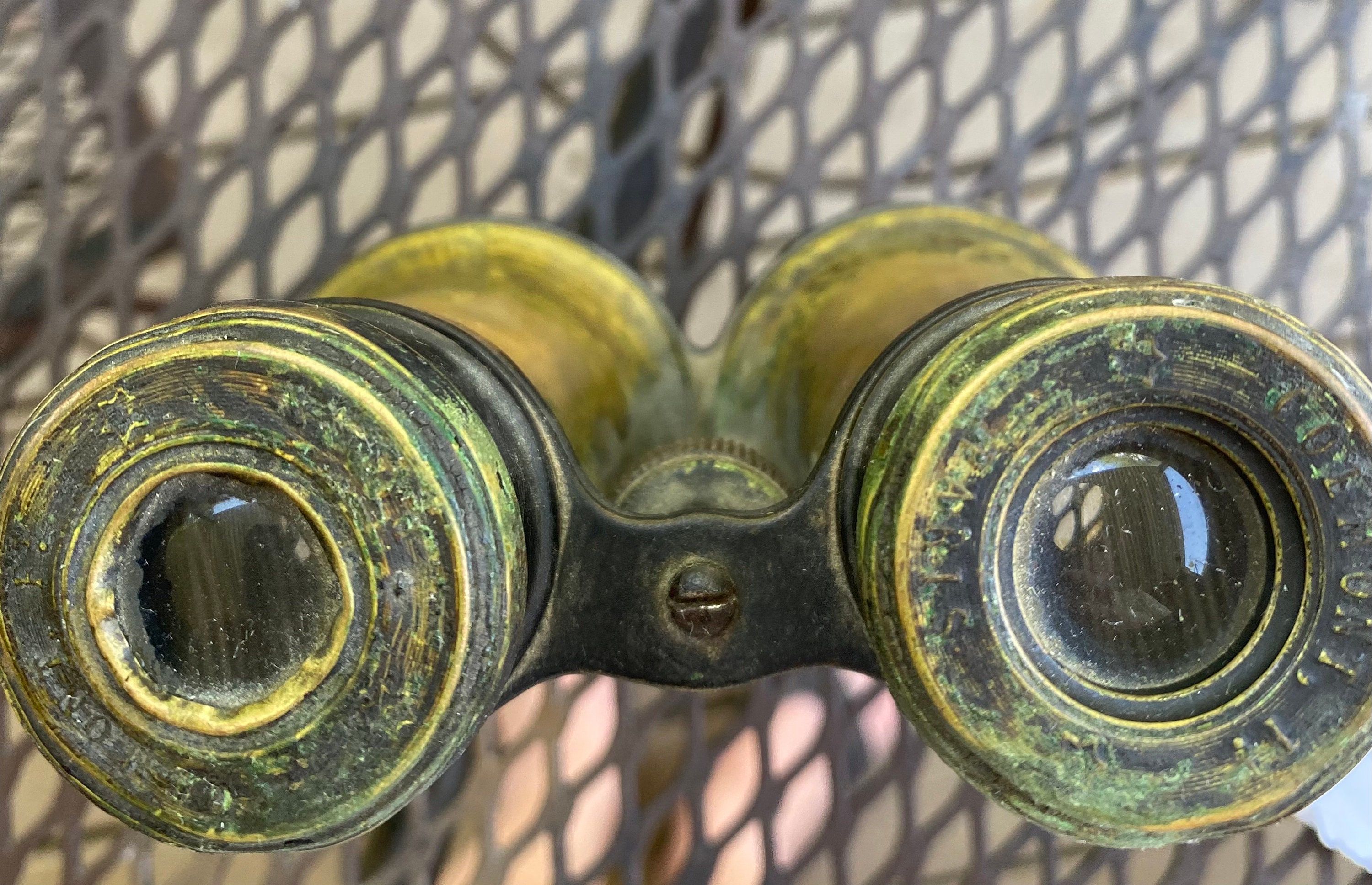 Antique Binoculars Colmont Paris WW1 - Etsy