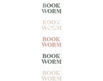 Bookworm Bookmark - Etsy