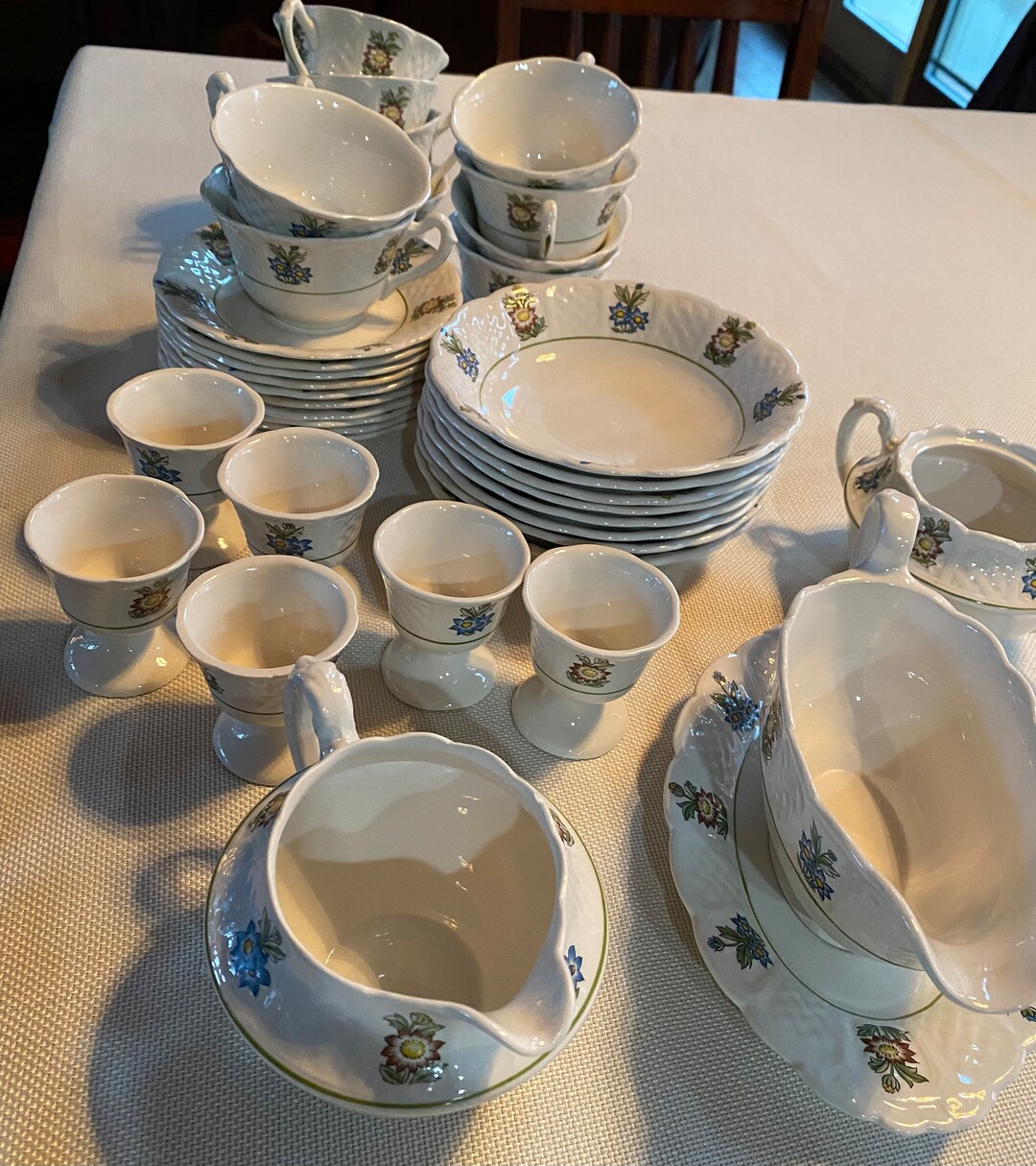 Royal Cauldon “june Garden” Ironstone - Etsy