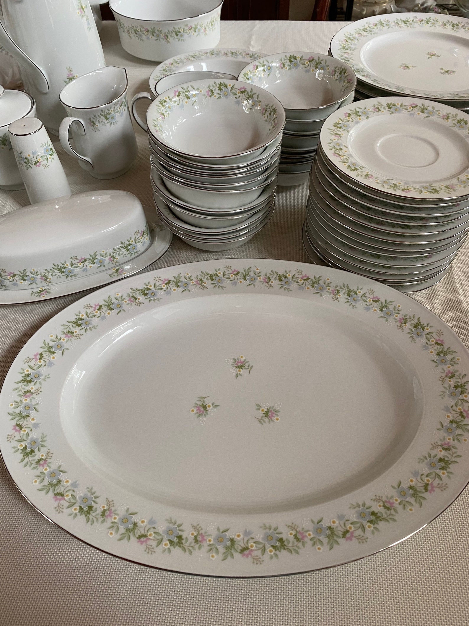Vintage Johann Haviland “forever Spring” China - Etsy