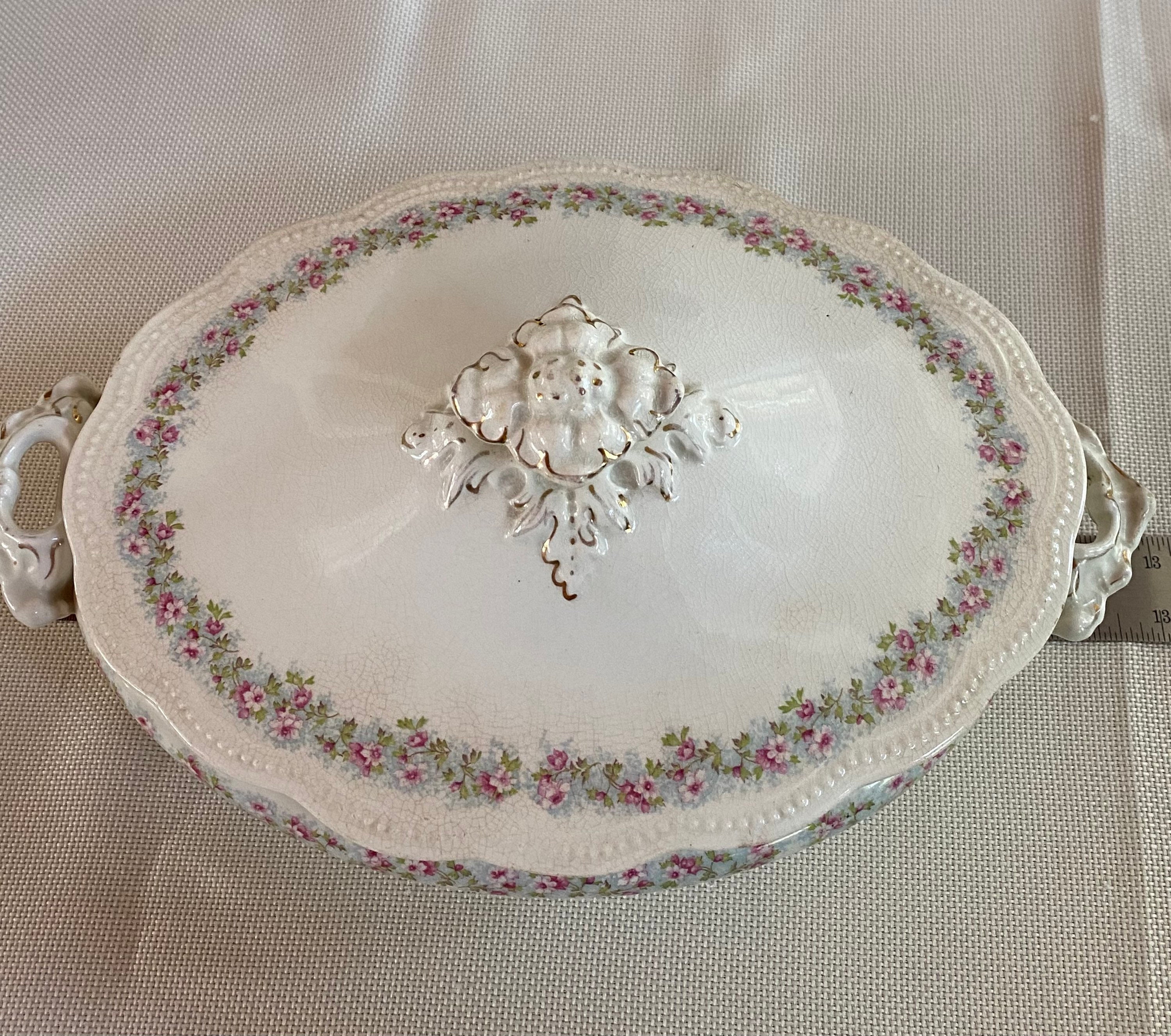 Johnson Bros. Oval Covered Dish - Etsy