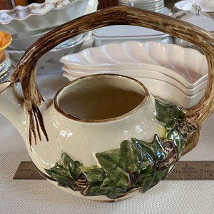 Vintage Mccoy’s Pottery Ivy Teapot - Etsy