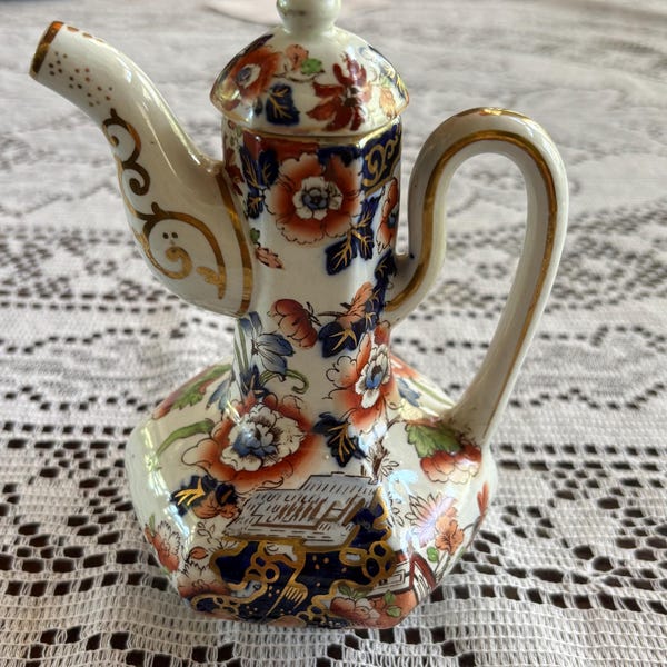 Masons Teapot - Etsy