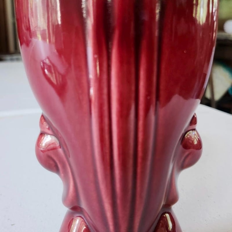 Red Wing Pottery Vase - Etsy