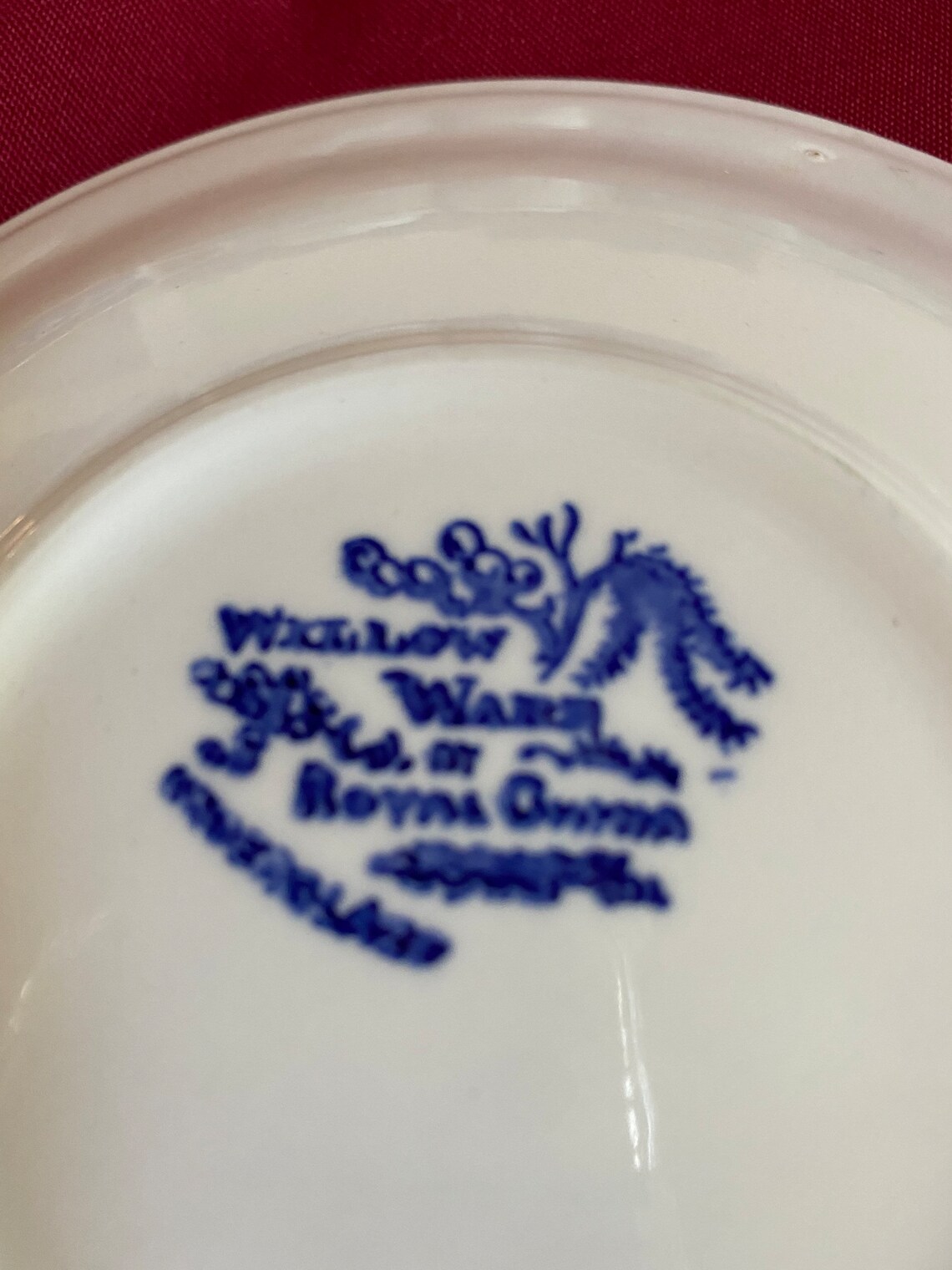 Willow Ware by Royal China Sauce Pitcher With Plate - Etsy