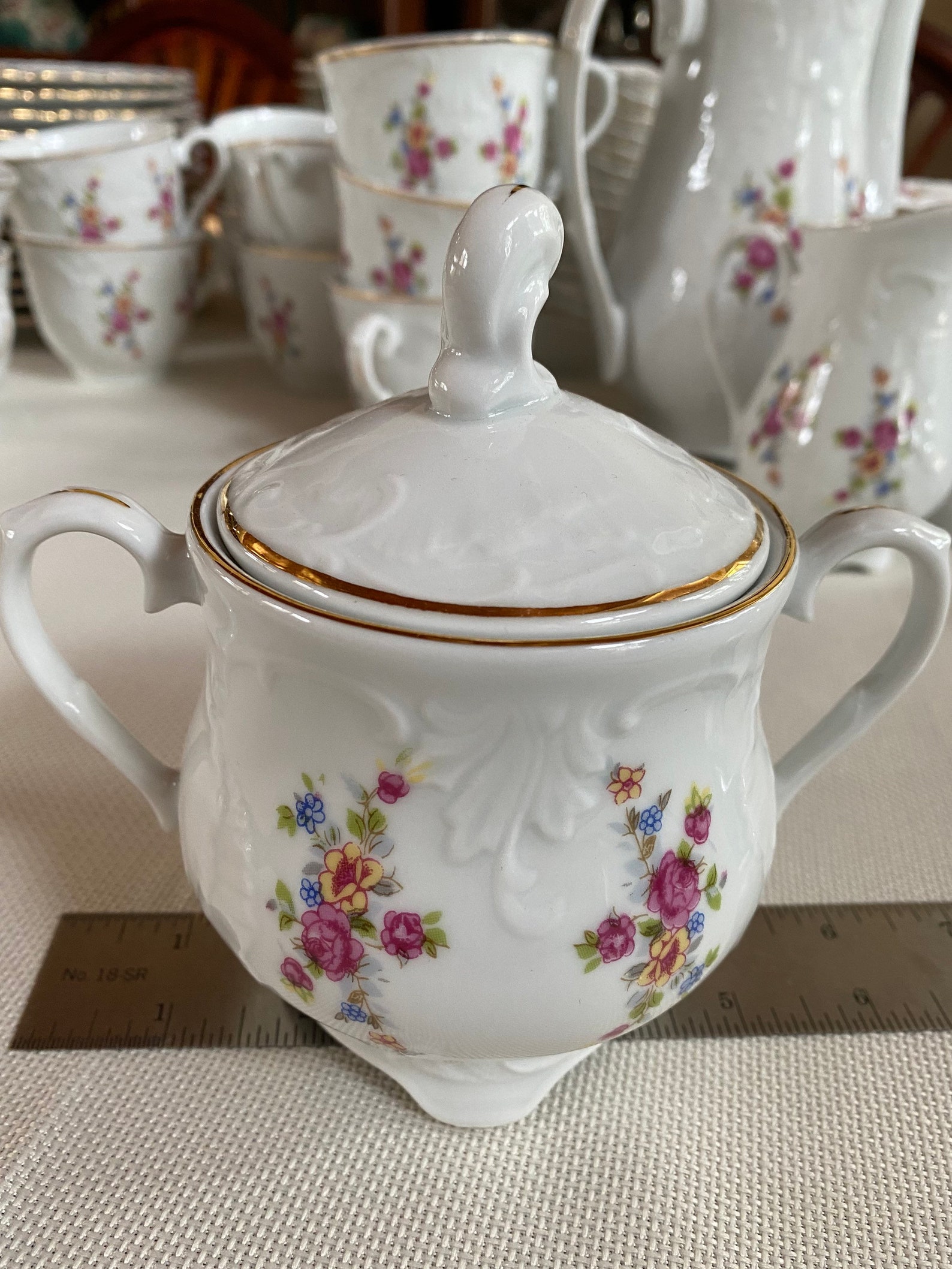 Vintage Cmielow rococo 1790 Polish Porcelain China - Etsy