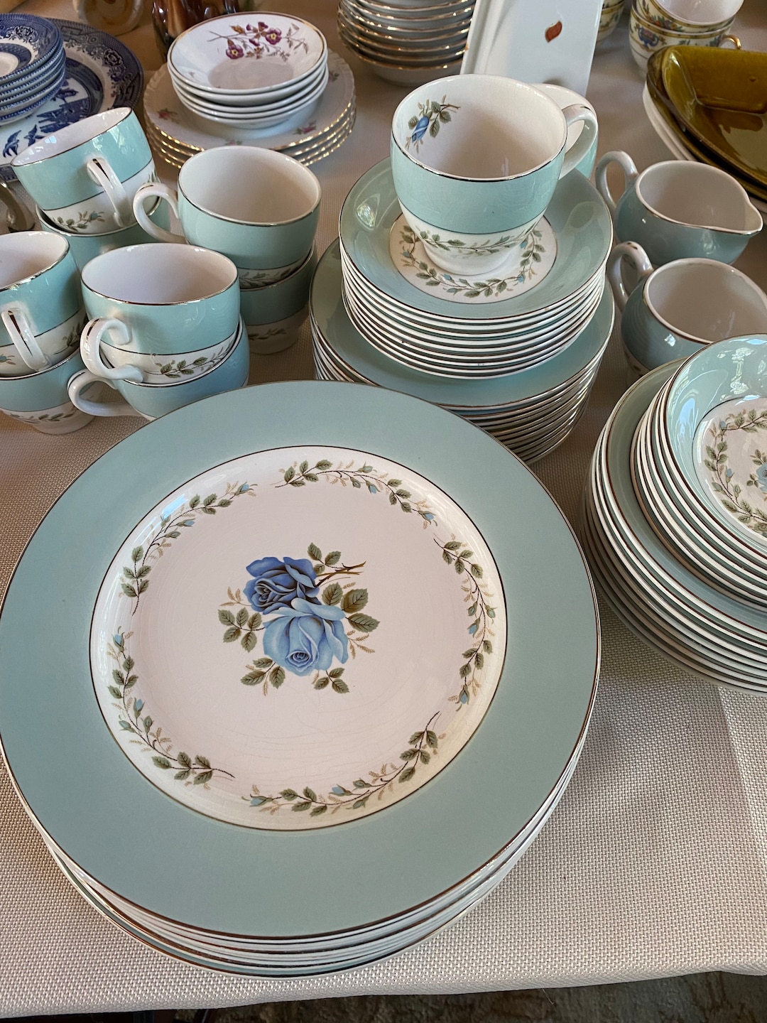 Vintage Barratt’s “delphatic White” Tableware - Etsy