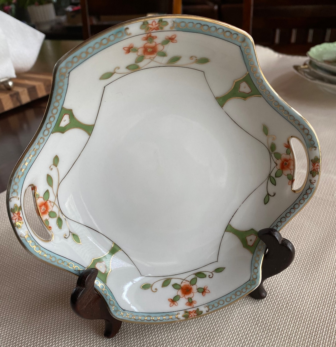 Hand Painted Meito China Dish - Etsy