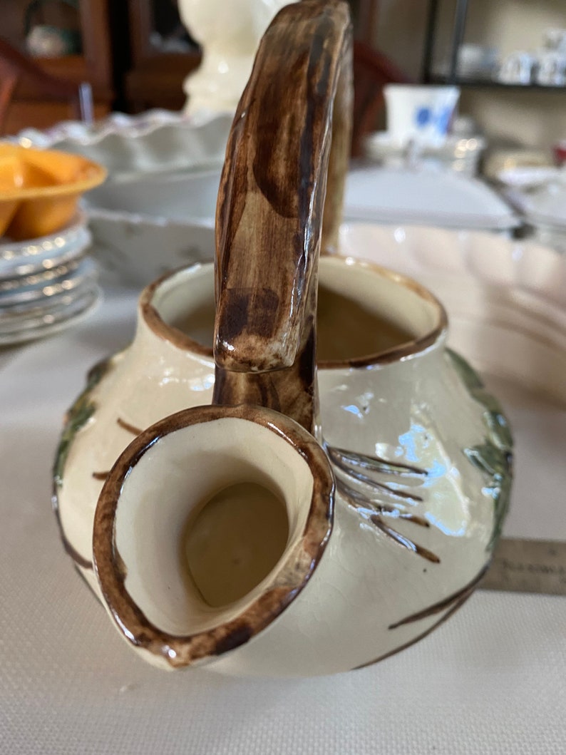 Vintage Mccoys Pottery Ivy Teapot - Etsy