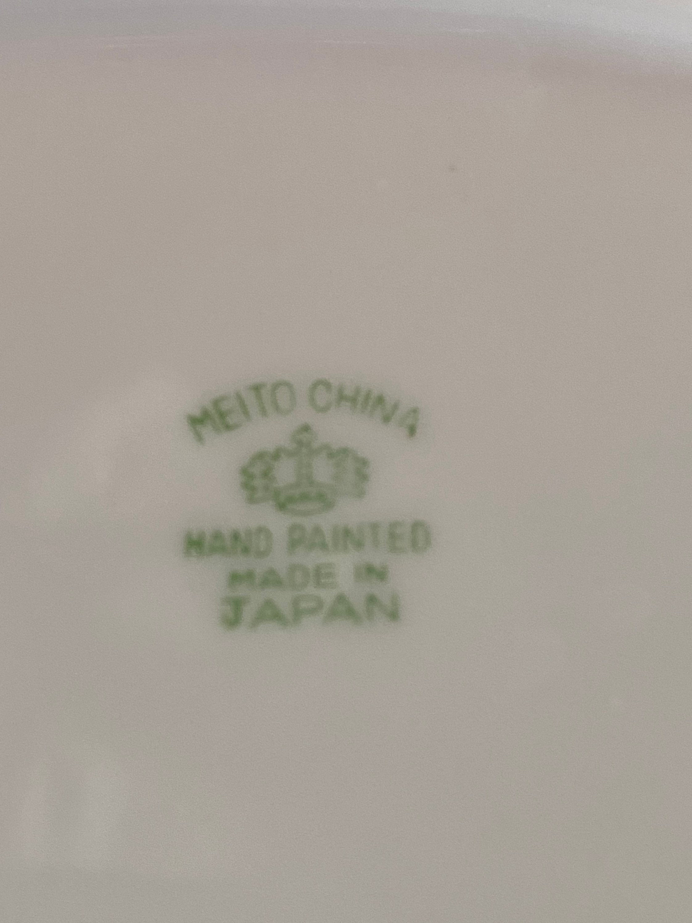 Vintage Meito Hand Painted China Dinnerware - Etsy