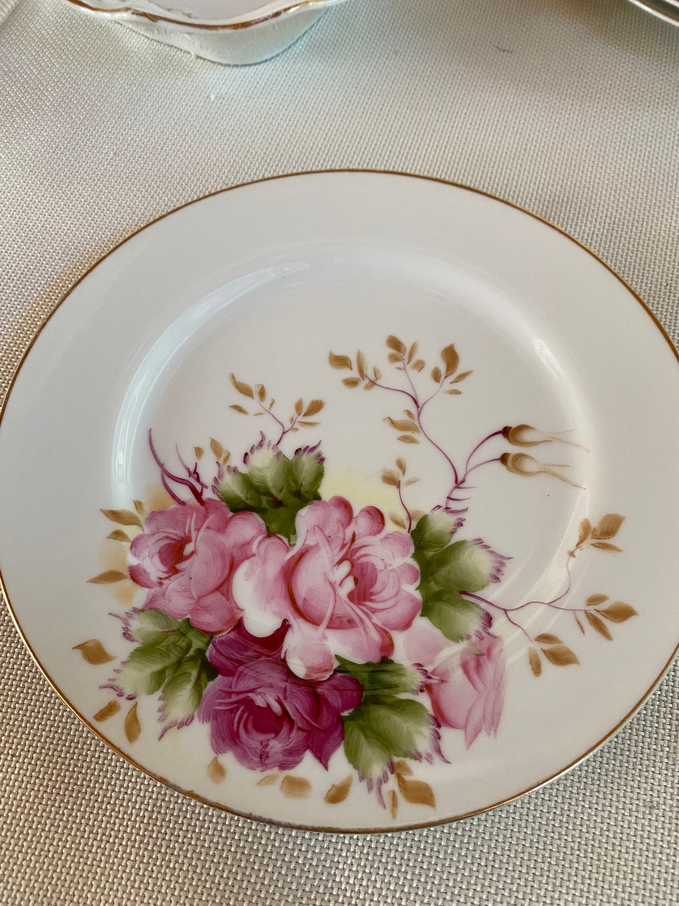 Vintage Hand Painted Meijyo China Plates - Etsy