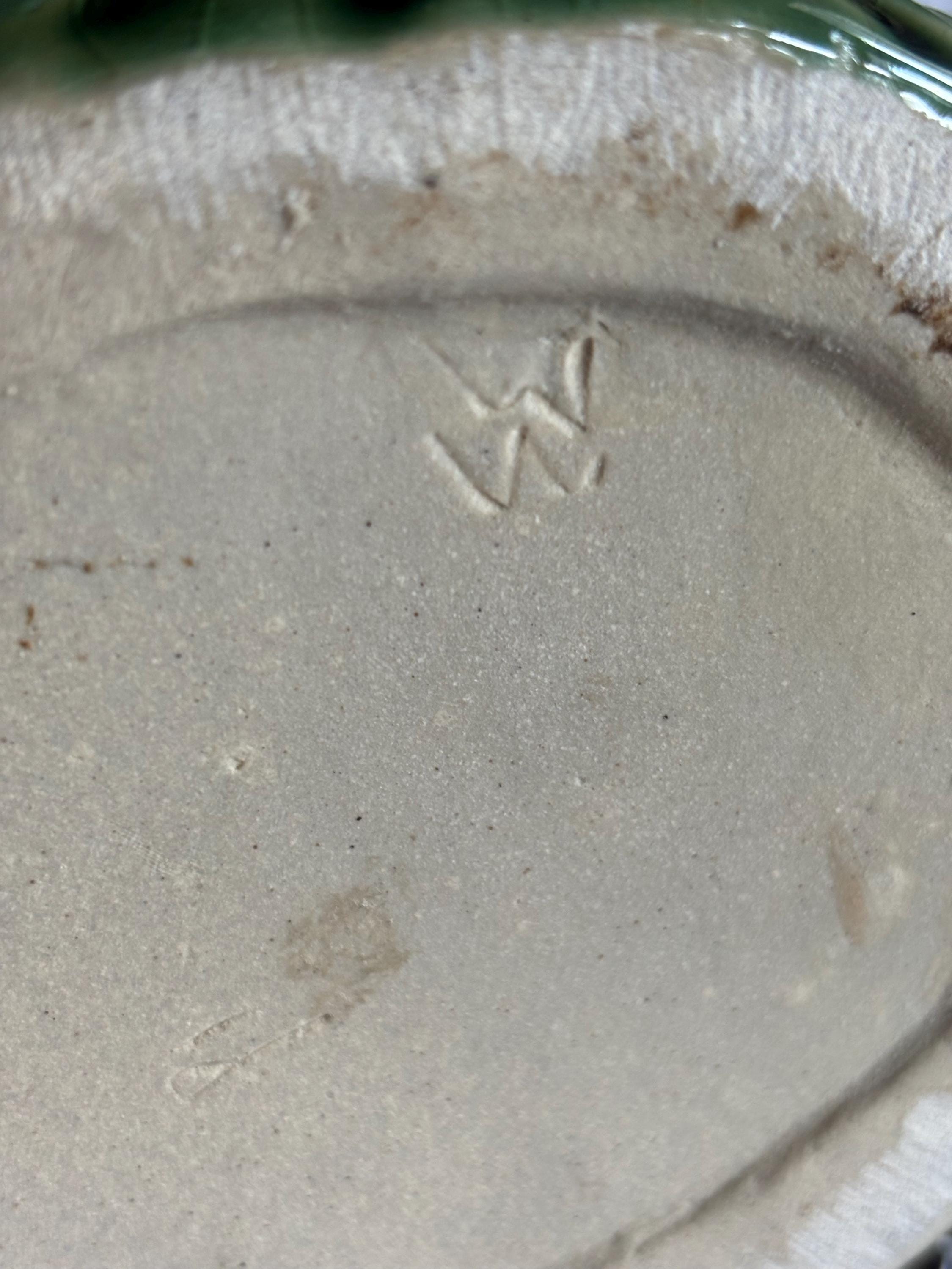 Vintage Green Frog Pitcher - Etsy