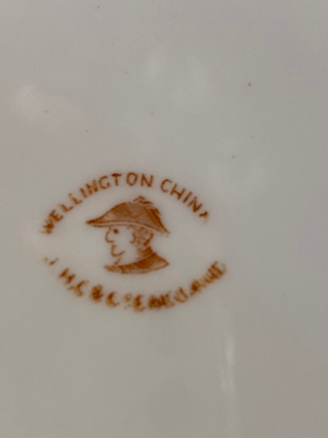 Wellington China Plate - Etsy