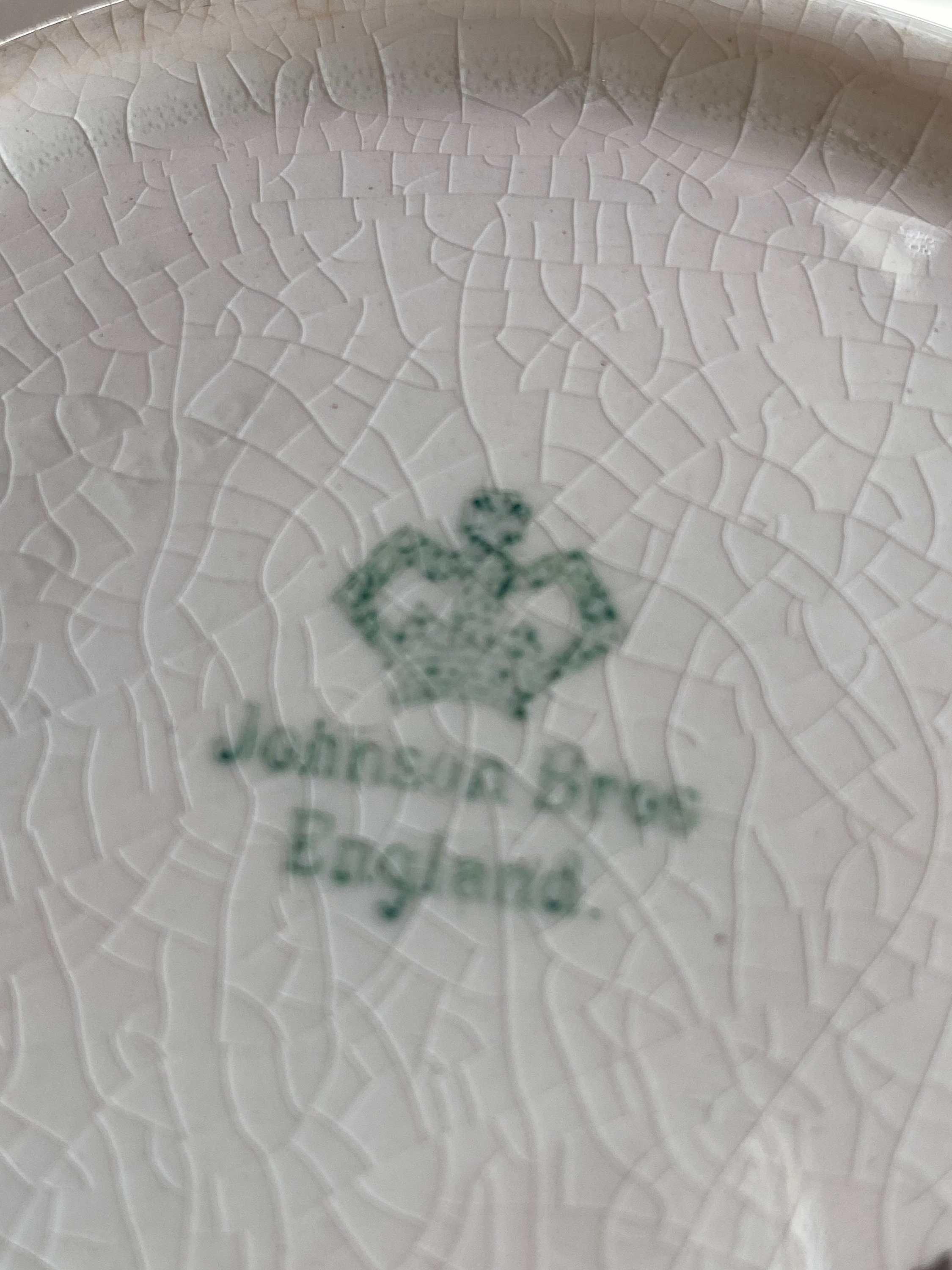 Johnson Bros. China Octagon Covered Dish - Etsy