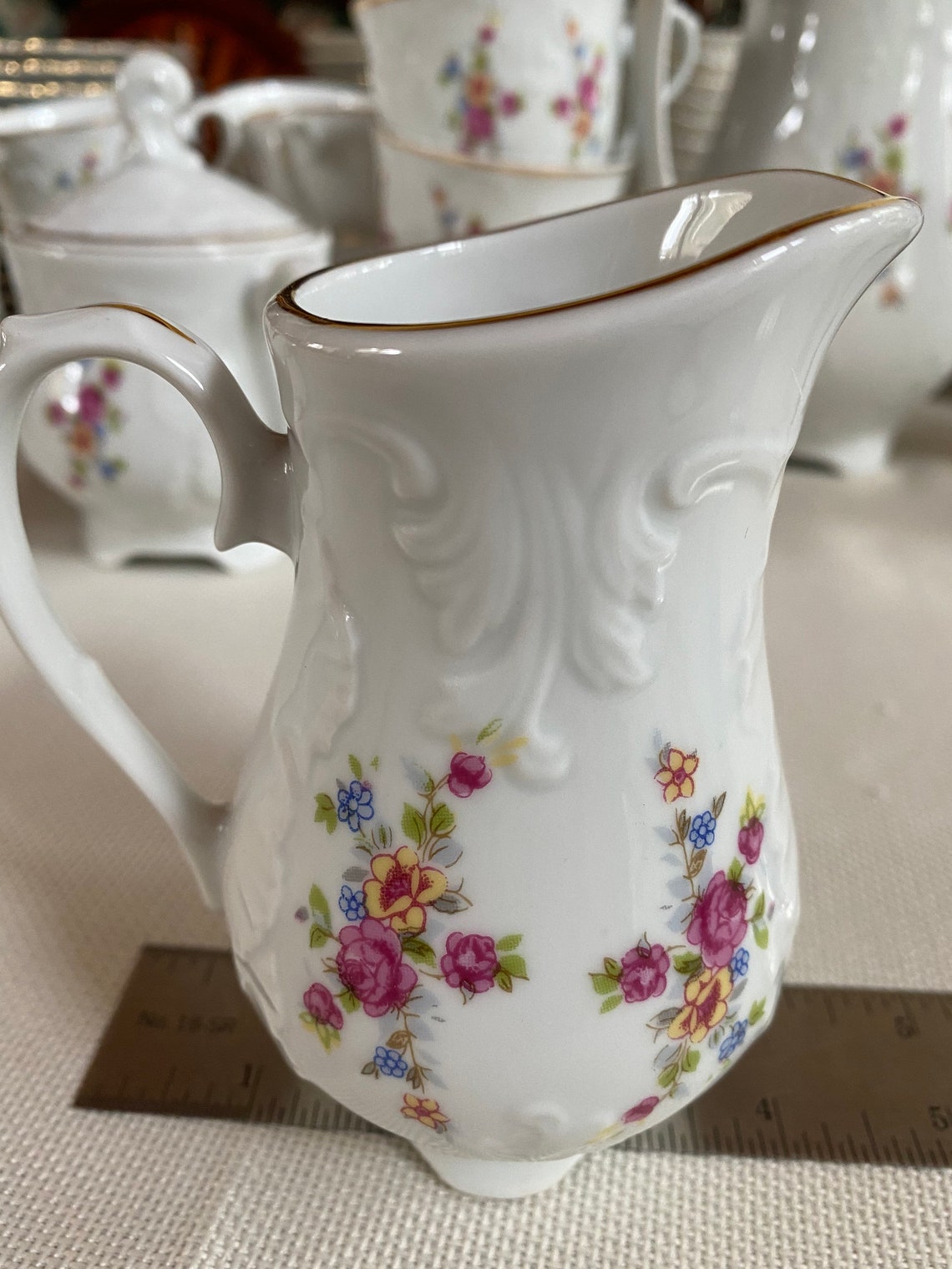 Vintage Cmielow rococo 1790 Polish Porcelain China - Etsy