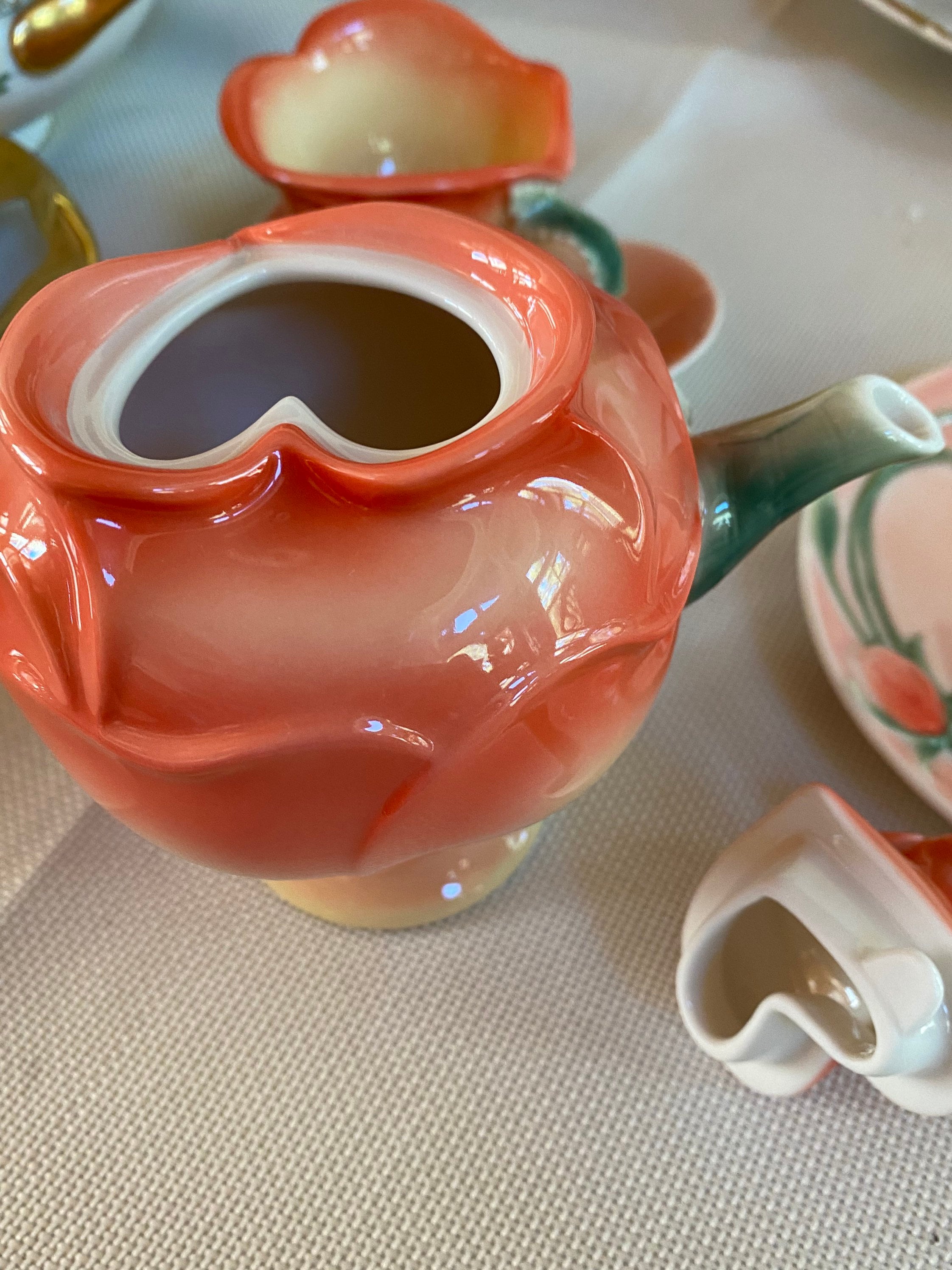 Cute Sorelle Fine Porcelain Mini Tea Set - Etsy