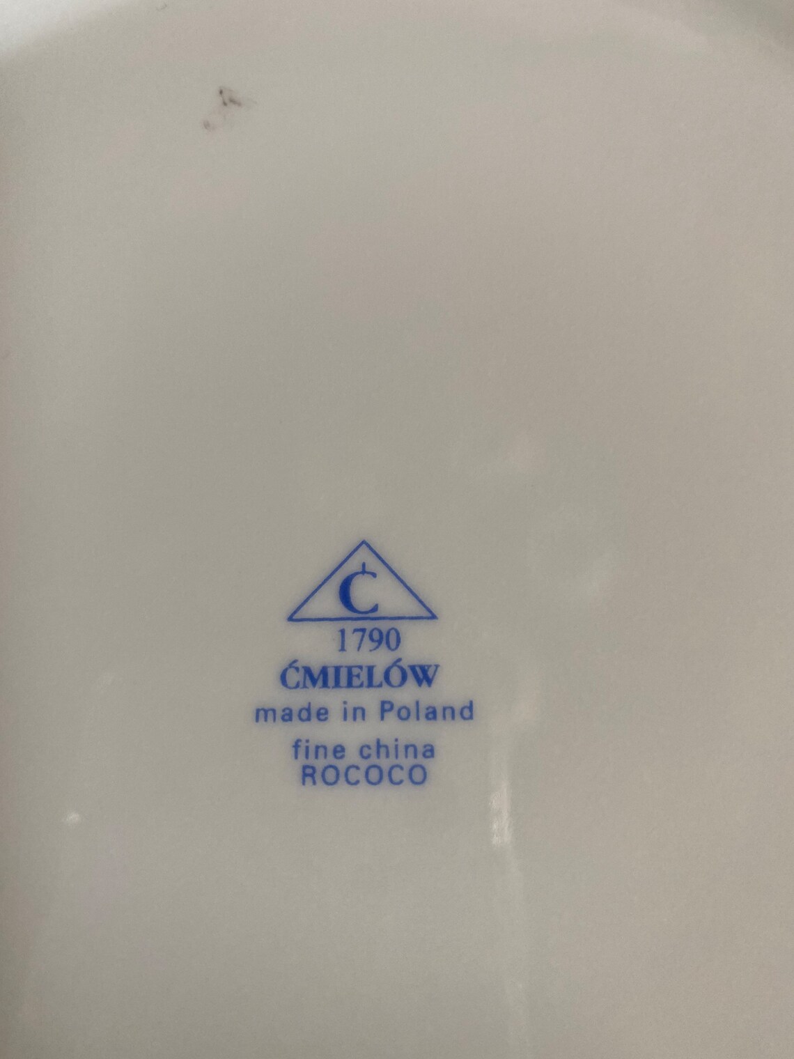 Vintage Cmielow rococo 1790 Polish Porcelain China - Etsy