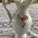 Lefton Handpainted Rose Vase (K7060) - Etsy