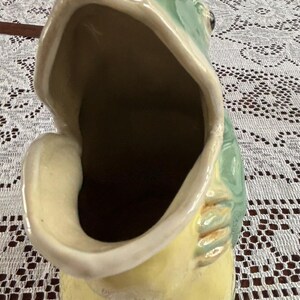 Vintage Green Frog Pitcher - Etsy