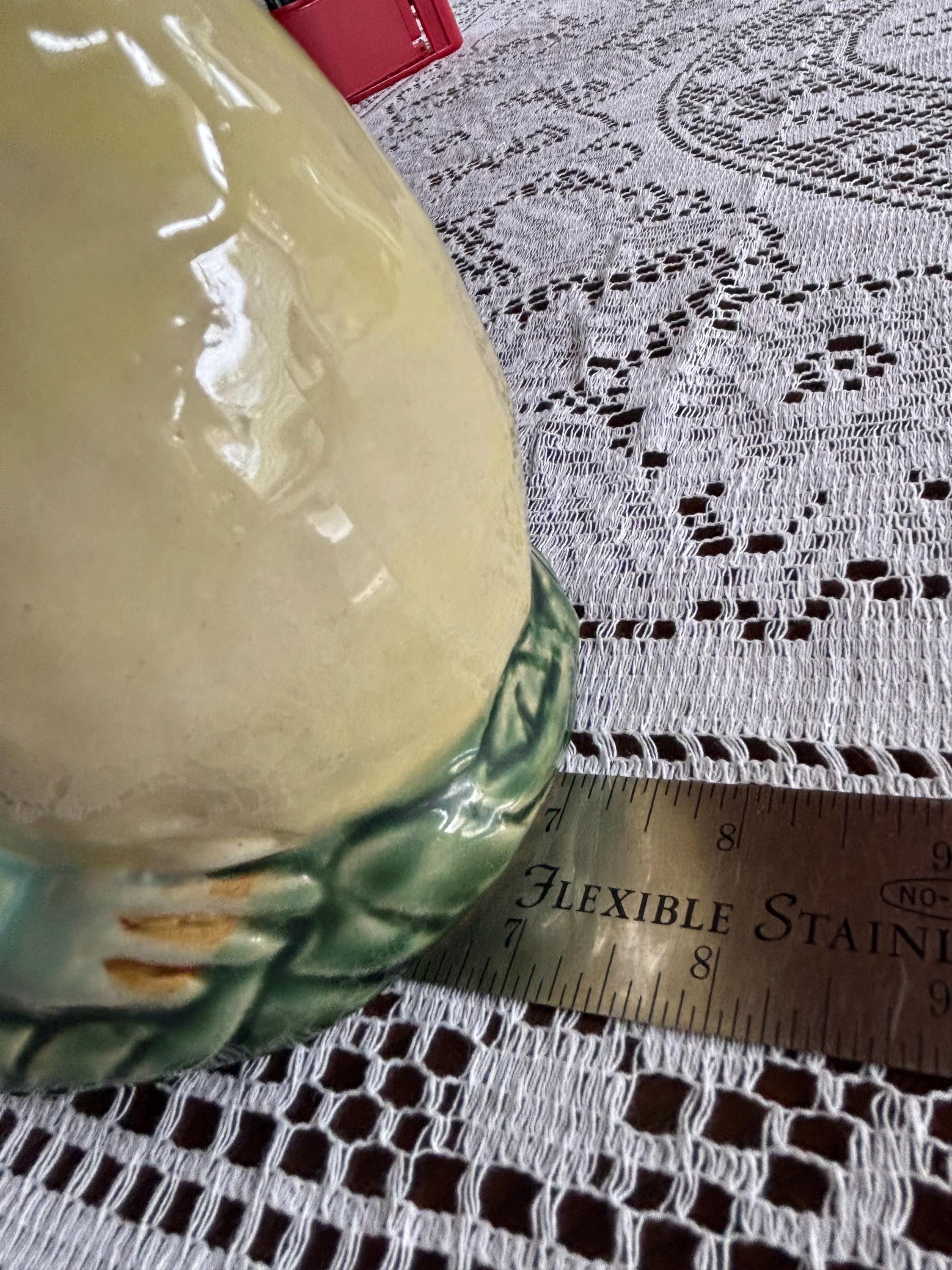 Vintage Green Frog Pitcher - Etsy