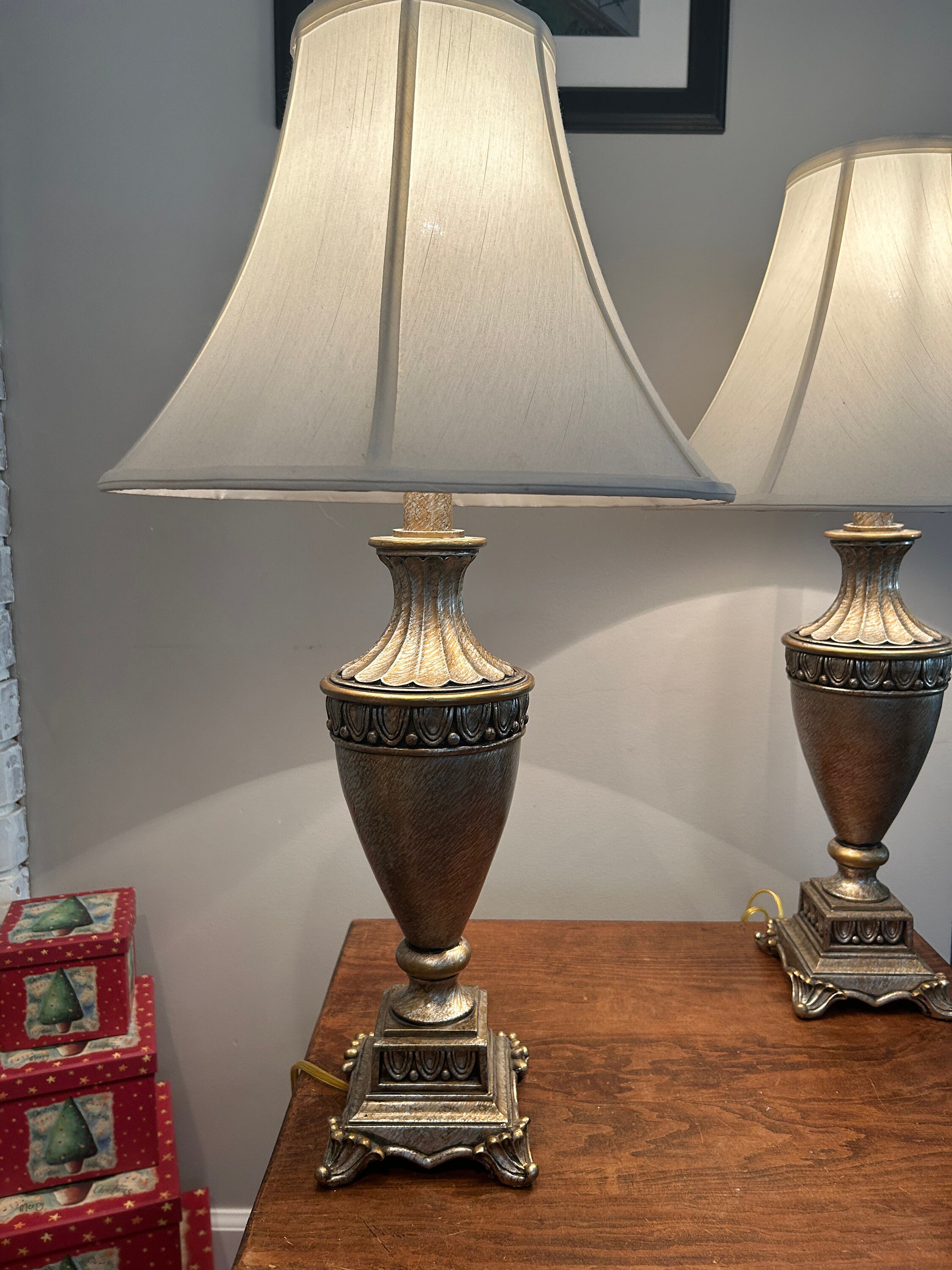 Vintage Berman Art Deco Table Lamps - Etsy