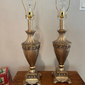 Vintage Berman Art Deco Table Lamps - Etsy