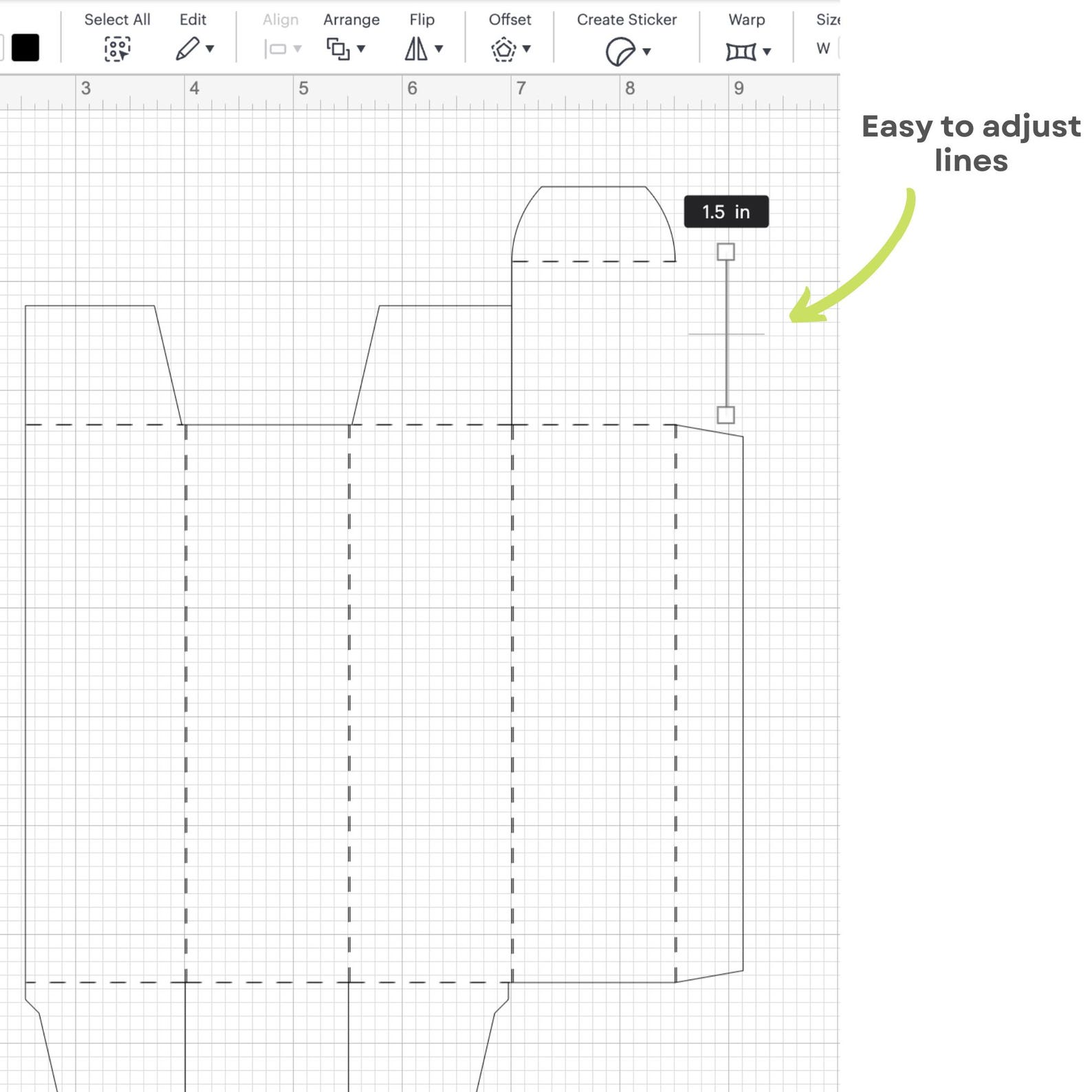 Small Gift Box Template With Lid, Customizable for Cricut & Silhouette ...