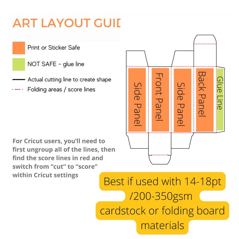 Lipstick Box SVG Template: DIY Packaging for Cricut, Silhouette ...