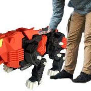 1/17 3D Printed Articulated Zoid Replica – Large Poseable Mech Model ...