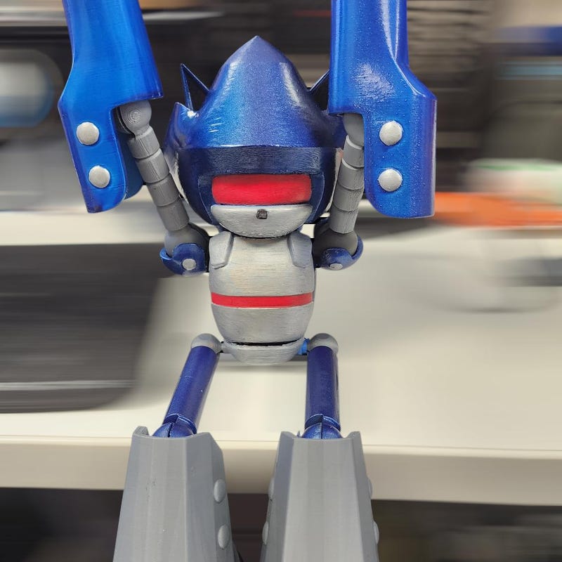 Metal Sonic Plush - Etsy