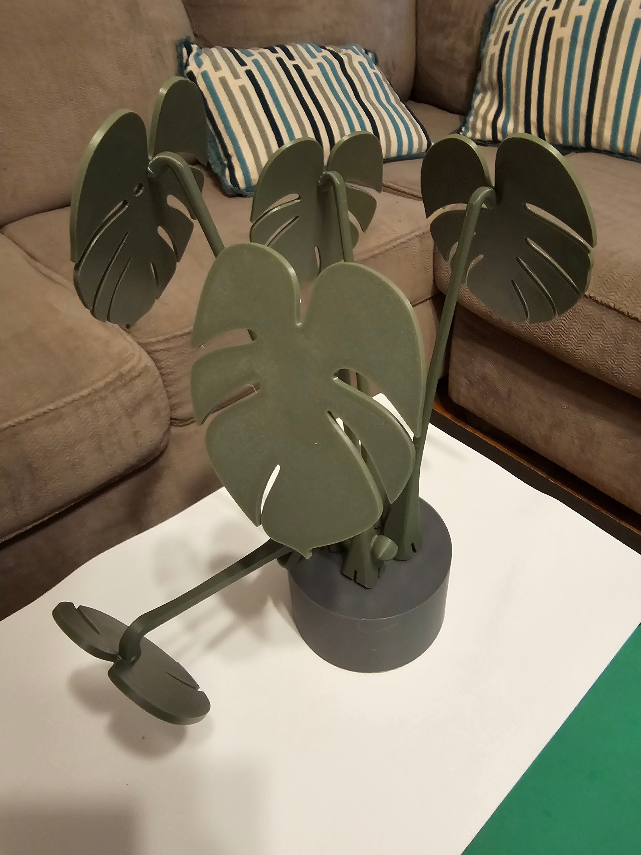 Forgecore 3D Printed Monstera Coaster Plant - Etsy